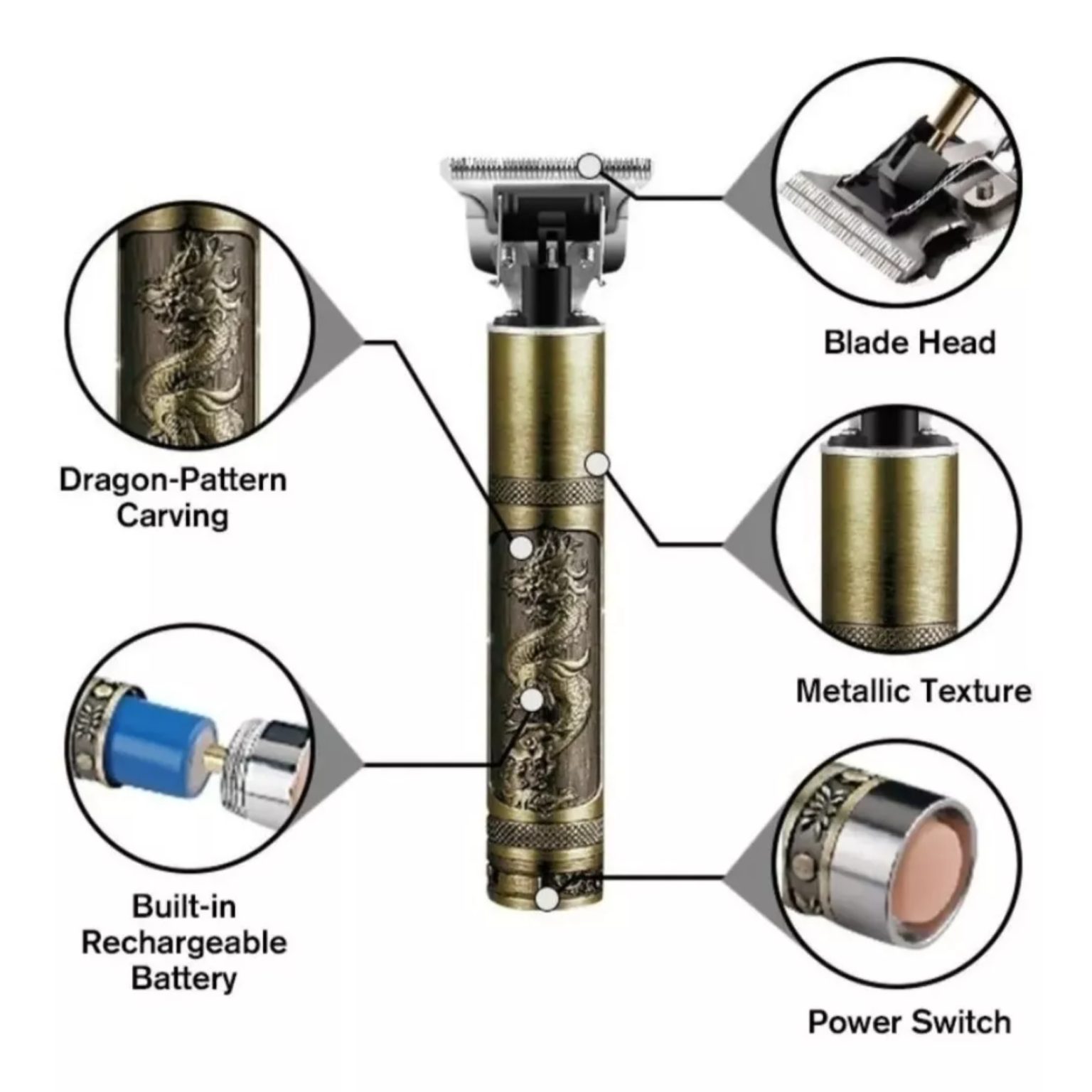 Rasuradora Portatil Recargable - Servidomo